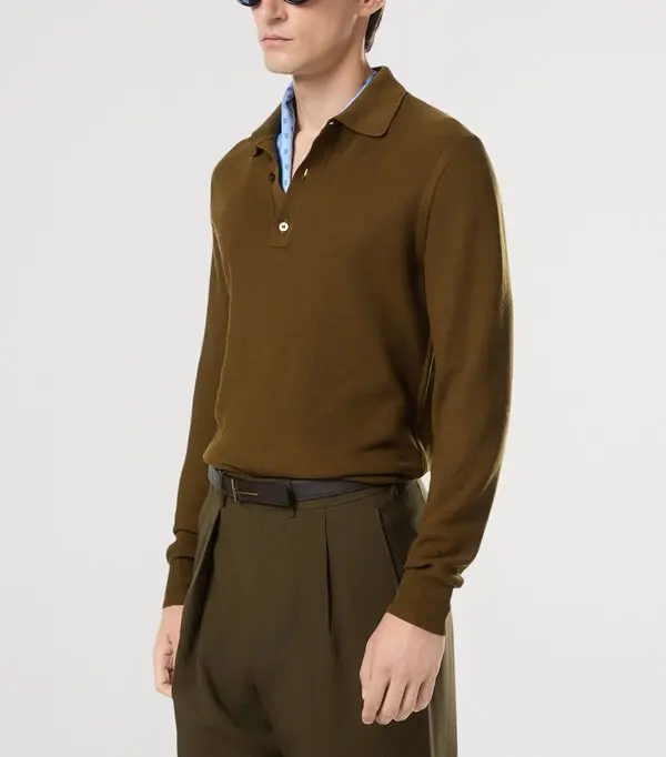 TOM FORD Silk-cotton Polo Shirt