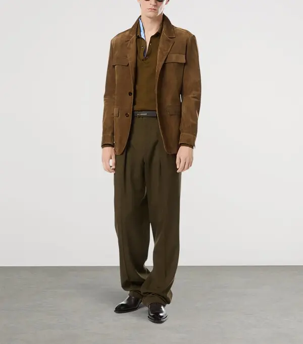 TOM FORD Silk-cotton Polo Shirt