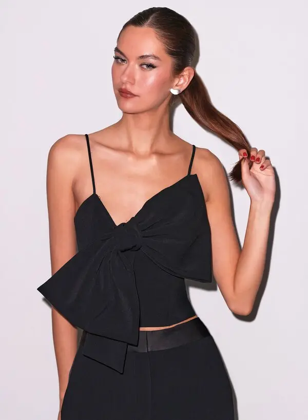 FLEUR DU MAL Blair Bow Top