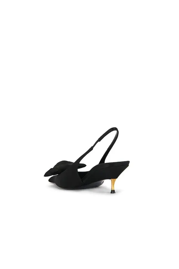 Saint Laurent Dakota Slingback Pump - Nero
