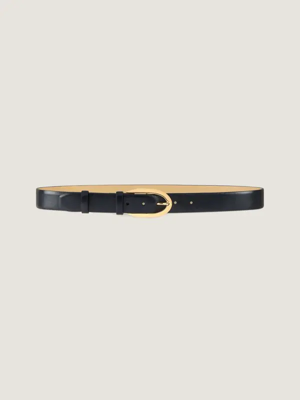 Givenchy Pinch Leather Belt - Black