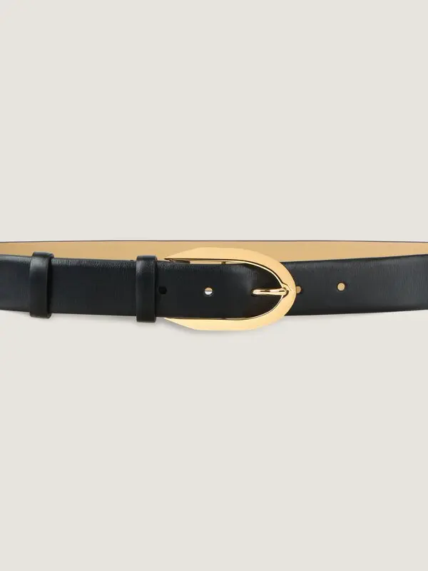 Givenchy Pinch Leather Belt - Black