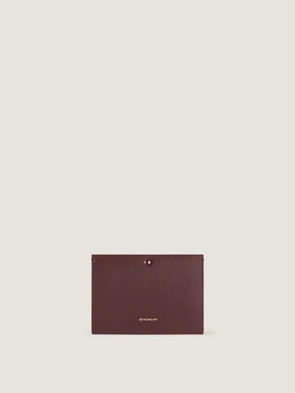 Givenchy Day Wallet In Grained Leather - Multicolor