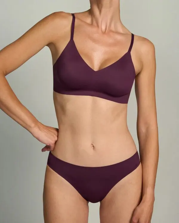 EBY Relief Bra, Seamless - Merlot