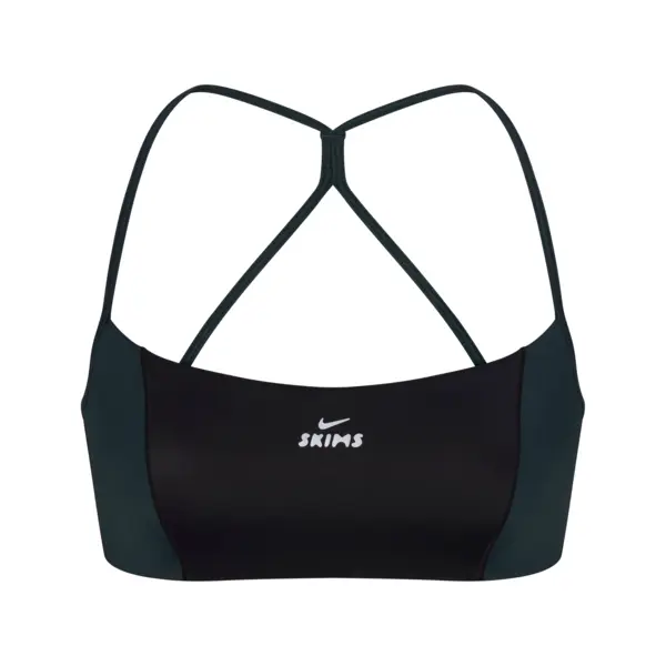 Nike Skims Shine Micro-scoop Bra - Black