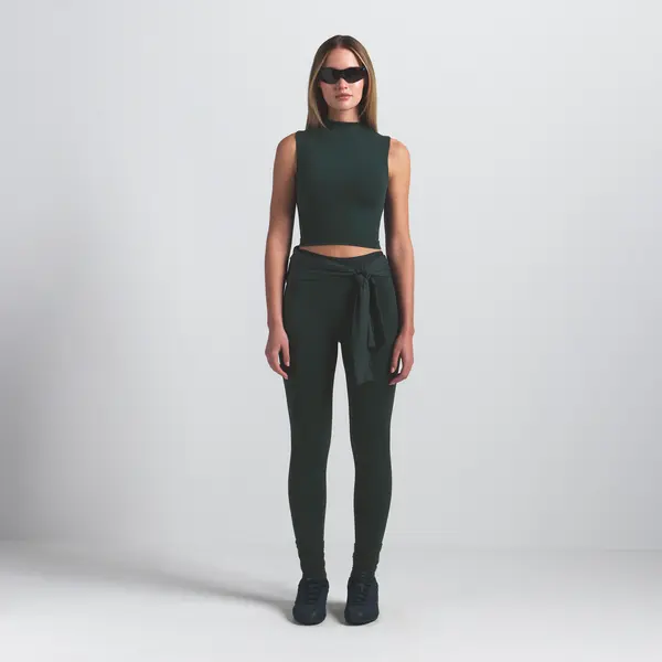 Nike Skims Vintage Seamless Mock-neck Long-line Bra