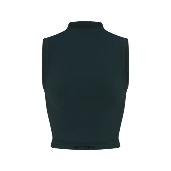 Nike Skims Vintage Seamless Mock-neck Long-line Bra