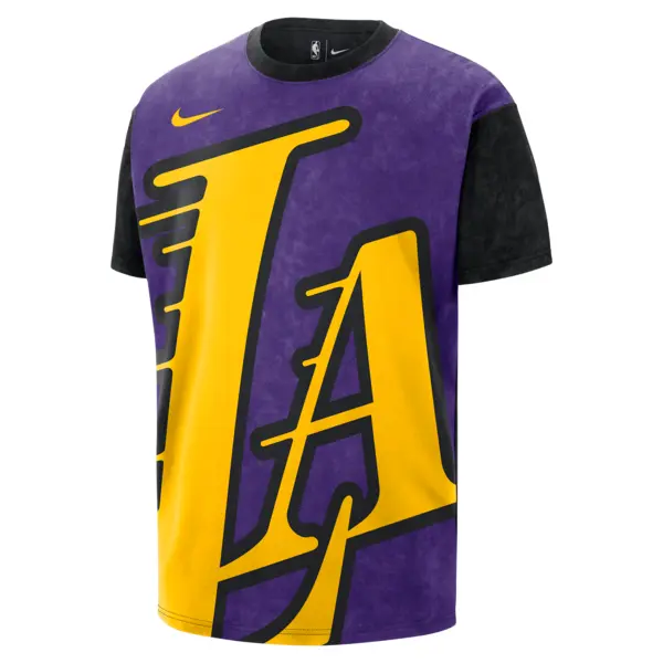 Nike Los Angeles Lakers Essential City Edition Nba Max90 T-shirt - Purple