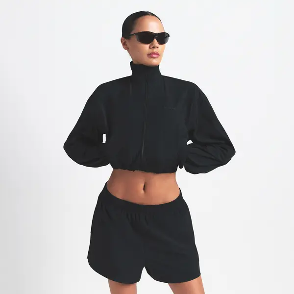 Nike Woven Nylon Crop Jacket
