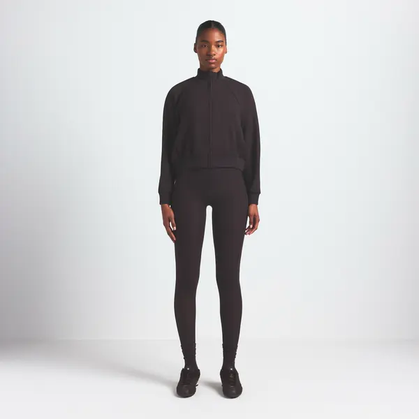 Nike Skims Matte Tricot Track Jacket - Brown