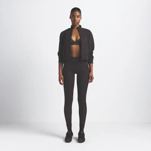 Nike Skims Matte Tricot Track Jacket - Brown