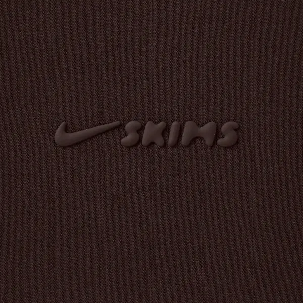 Nike Skims Matte Tricot Track Jacket - Brown