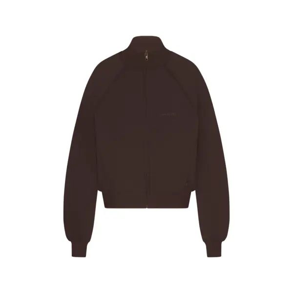 Nike Skims Matte Tricot Track Jacket - Brown