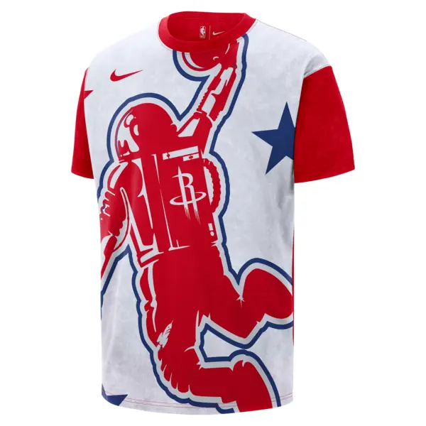 Nike Houston Rockets Essential City Edition Nba Max90 T-shirt - White