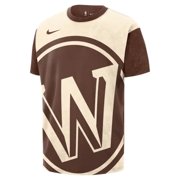 Nike Golden State Warriors Essential City Edition Nba Max90 T-shirt - Brown