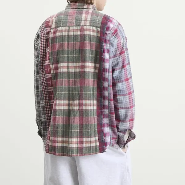 Needles 7 Cuts Wide Flannel Shirt - Assorted
