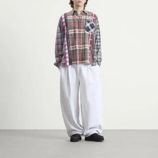 Needles 7 Cuts Wide Flannel Shirt - Assorted