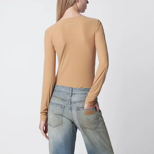 MAISON MARGIELA Bodysuit - Beige