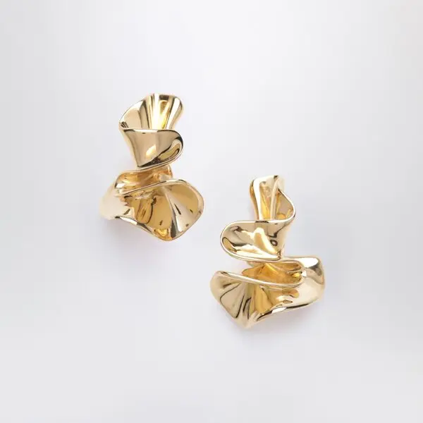 Bottega Veneta Small Anemone Earrings - Metal