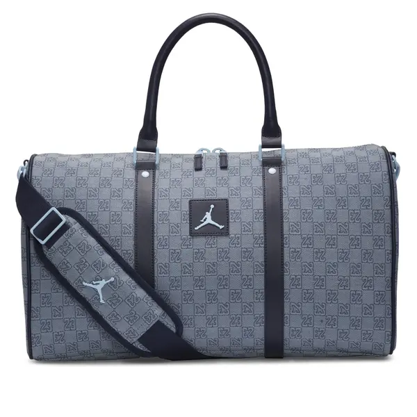 Jordan Monogram Duffle Bag In Blue - 14% Off | Editorialist