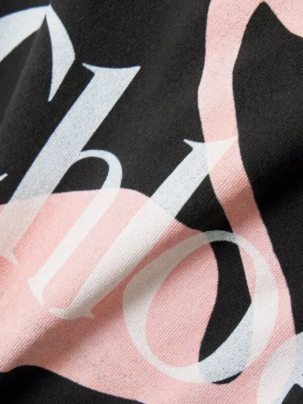 Chloé Printed Organic Cotton-jersey T-shirt - Black