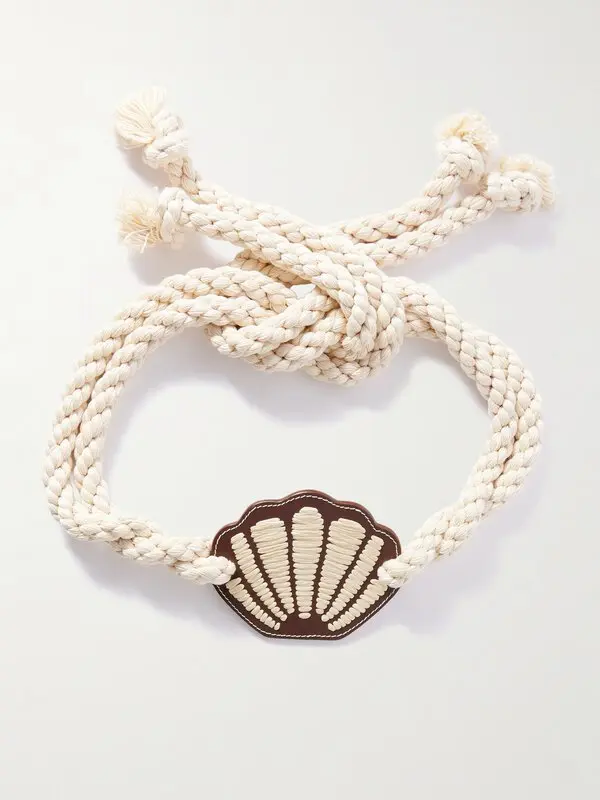 Johanna Ortiz Movimiento Marítimo Waist Belt - Neutrals