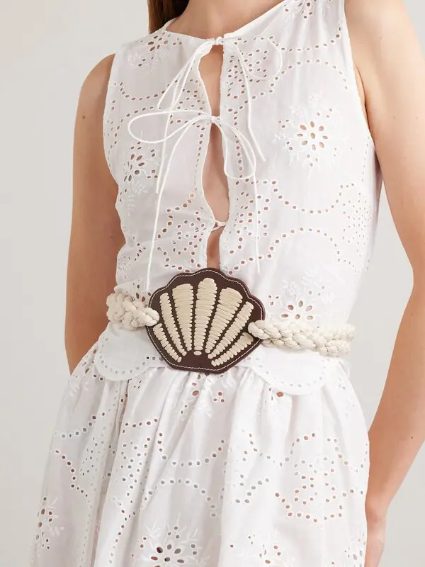Johanna Ortiz Movimiento Marítimo Waist Belt - Neutrals