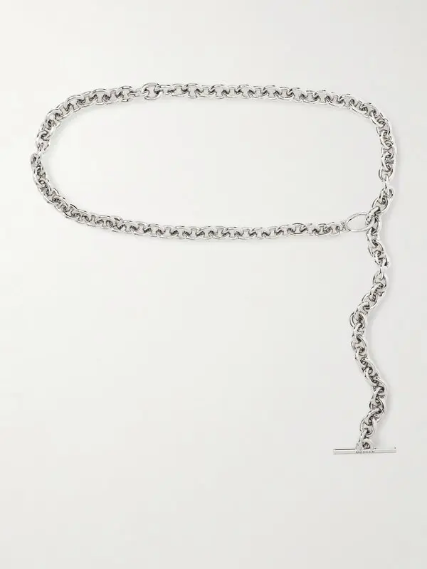 Alexander McQueen Chain Belt - Silver