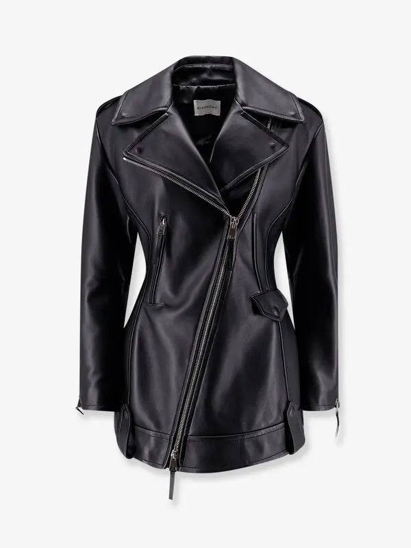 Givenchy Waisted Leather Jacket