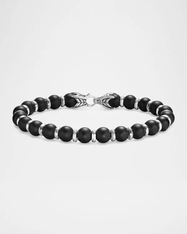 David Yurman Spiritual Beads Bracelet - Onyx