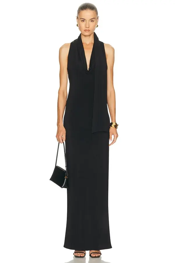 EAVES Ira Maxi Dress - Black