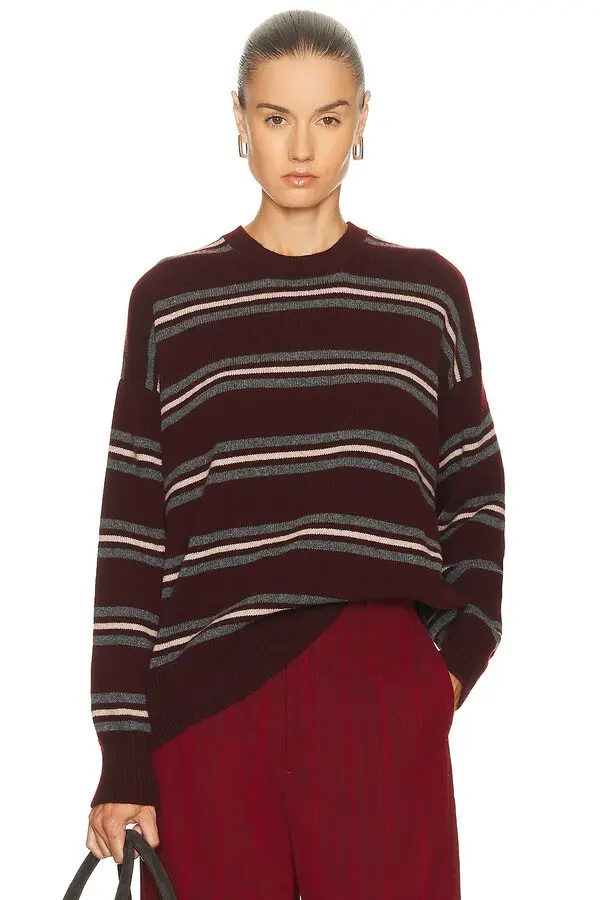 &daughter Innes Stripe Slouch Crewneck