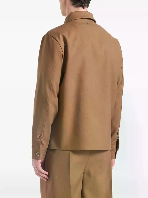 Manière De Voir Button Tailored Overshirt