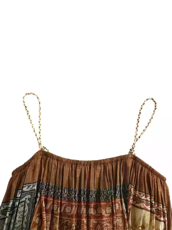 INTO THE EAST Pleated Midi Dress