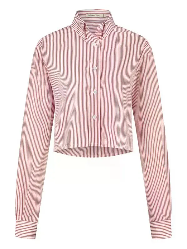 PARAMIDONNA Ida Striped Shirt - Red
