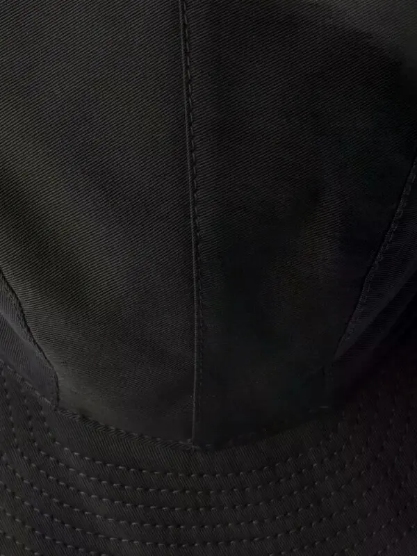 Prada Embroidered Logo Baseball Cap - Grey