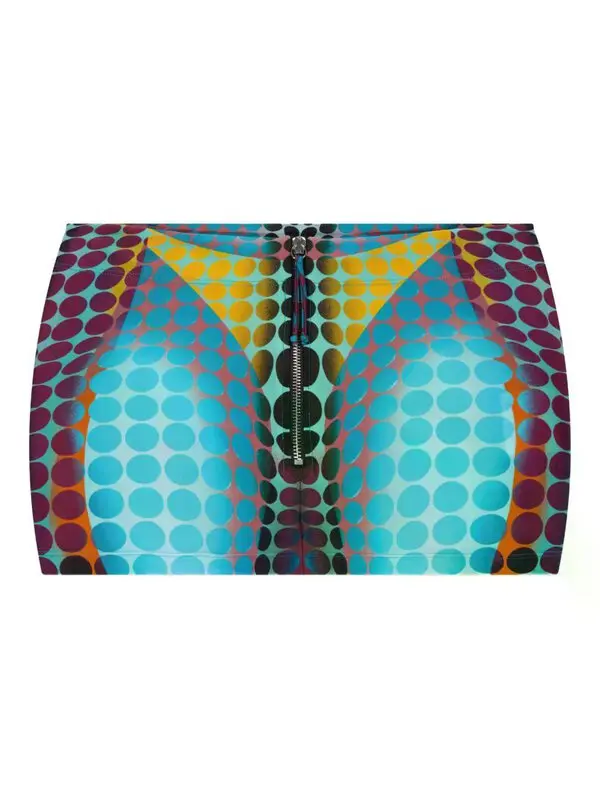 JEAN PAUL GAULTIER Dots-print Mini Skirt