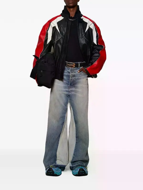 RRR123 Drawstring-fastening Jeans