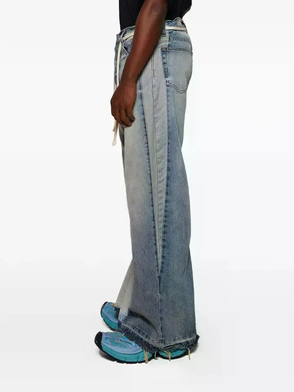 RRR123 Drawstring-fastening Jeans