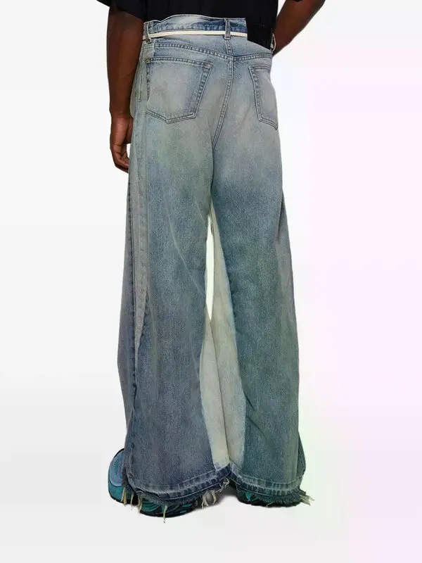 RRR123 Drawstring-fastening Jeans