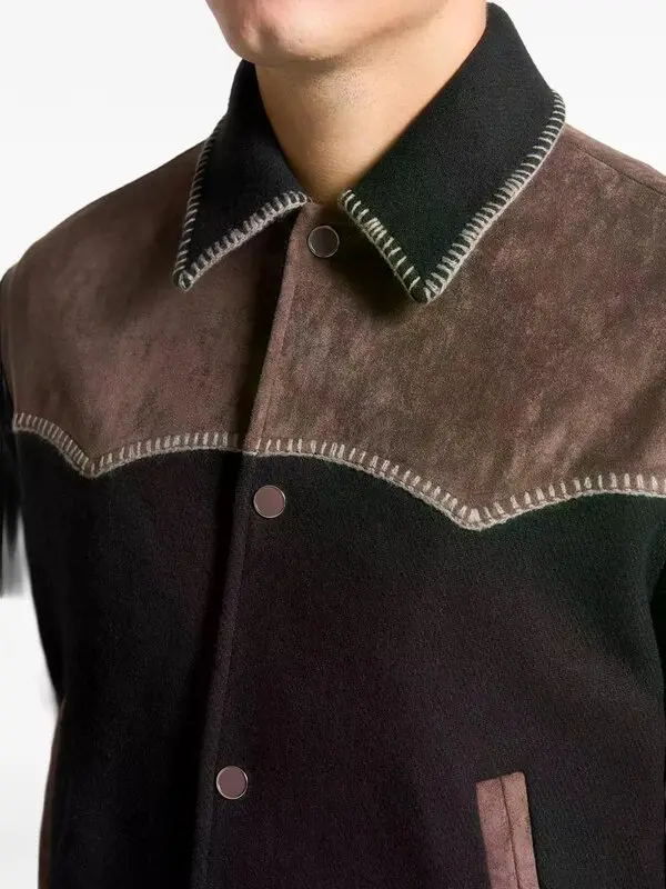Manière De Voir Whipstitch Varsity Jacket