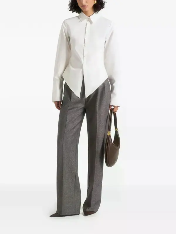 Manière De Voir Maniere De Voir Julie Pleated Tailored Trousers - Grey