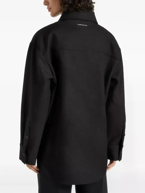 Manière De Voir Oversized Shirt With Feature Button