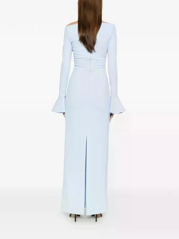 Solace London Anica Bell-sleeve Maxi Dress