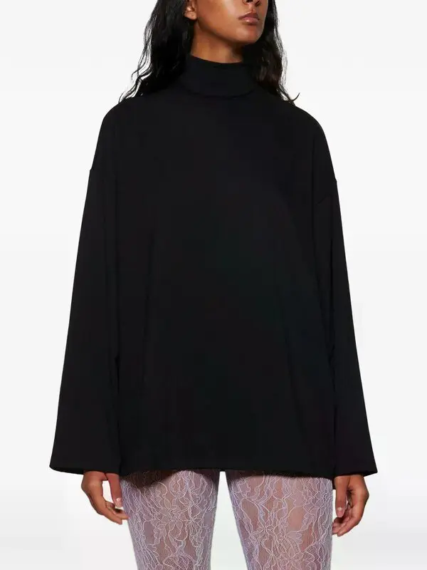 Wardrobe.NYC Turtleneck Long Sleeve Top