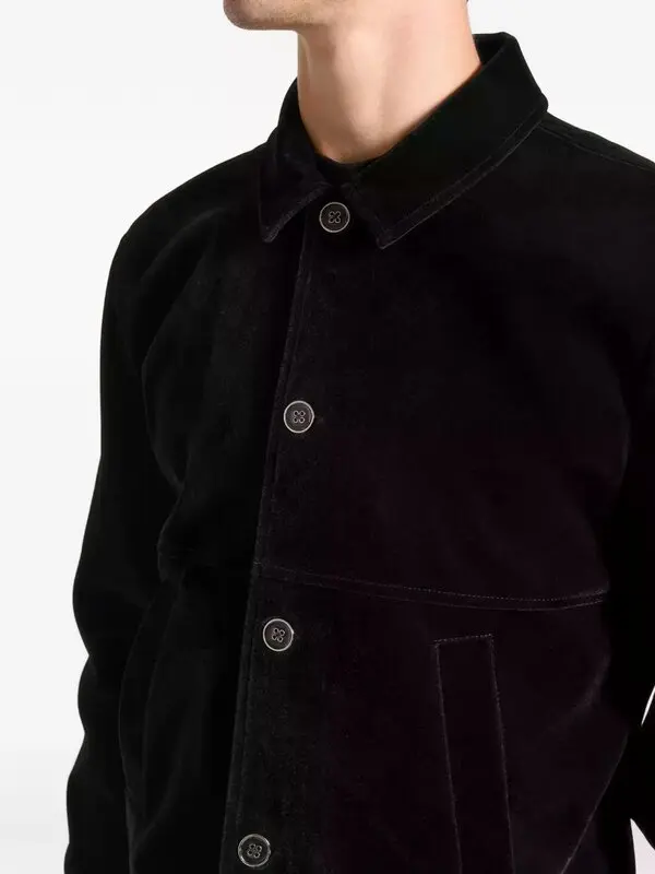 Manière De Voir Velvet Ribbed Jacket