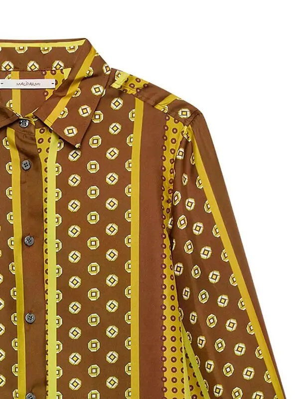 Malìparmi Striped Patterned Shirt