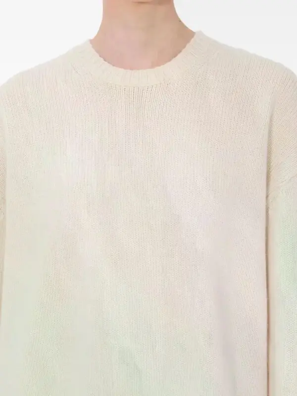 Loulou De Saison Pia Drop-shoulder Sweater - Neutrals
