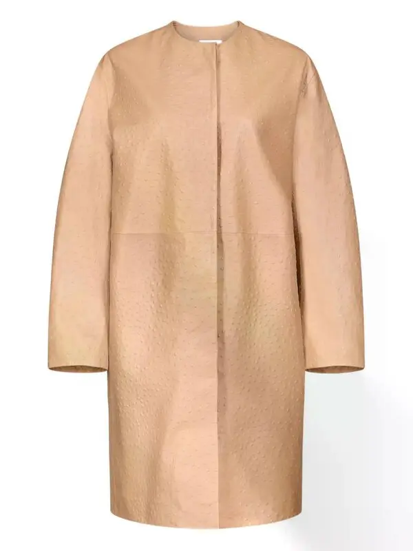 Loulou De Saison Yari Leather Coat