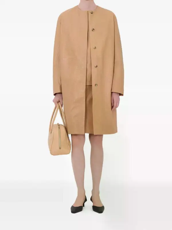 Loulou De Saison Yari Leather Coat